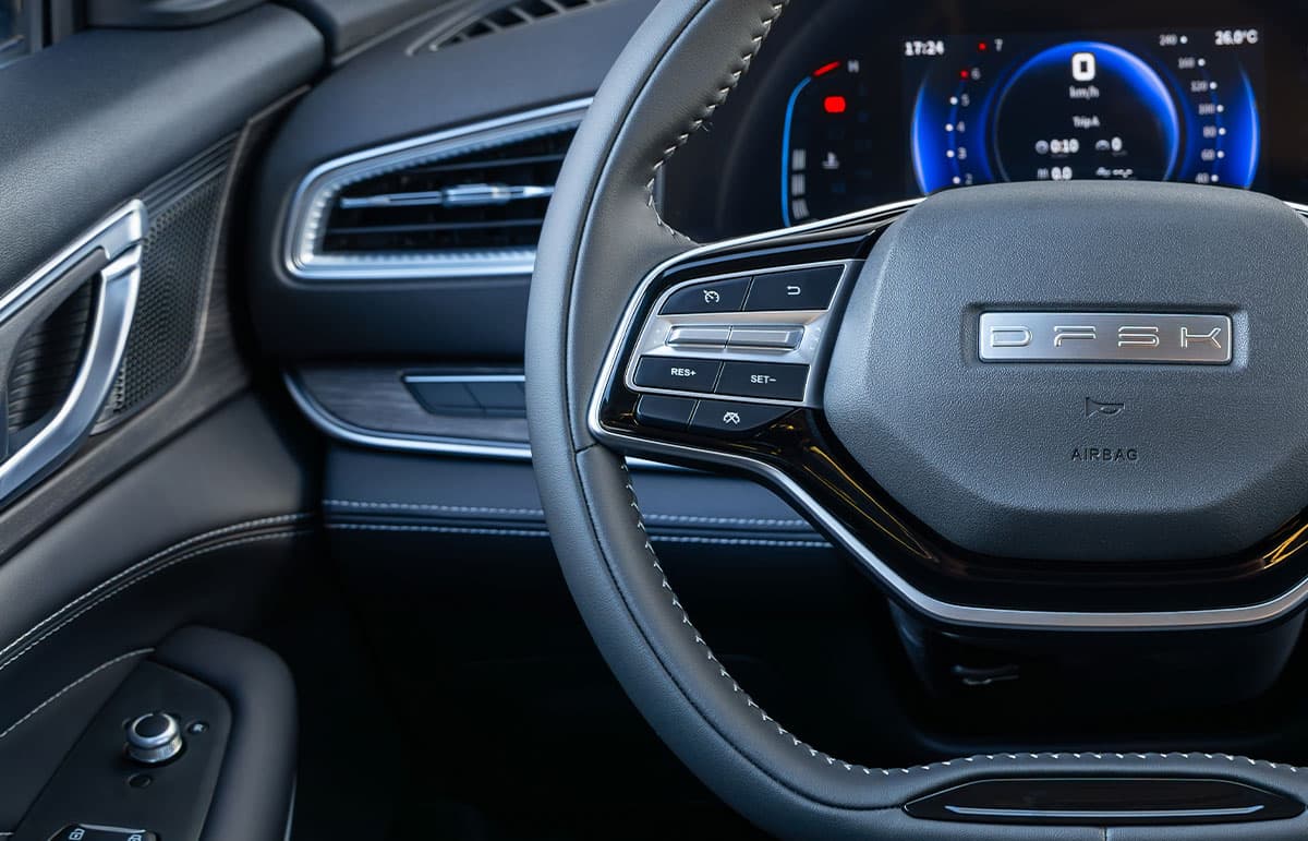 Prueba de vehículo - vehículos DFSK MOTORS